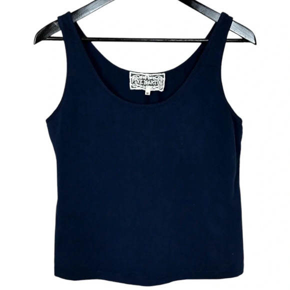 Pink Martini | Tops | Pink Martini Navy Tank | Poshmark